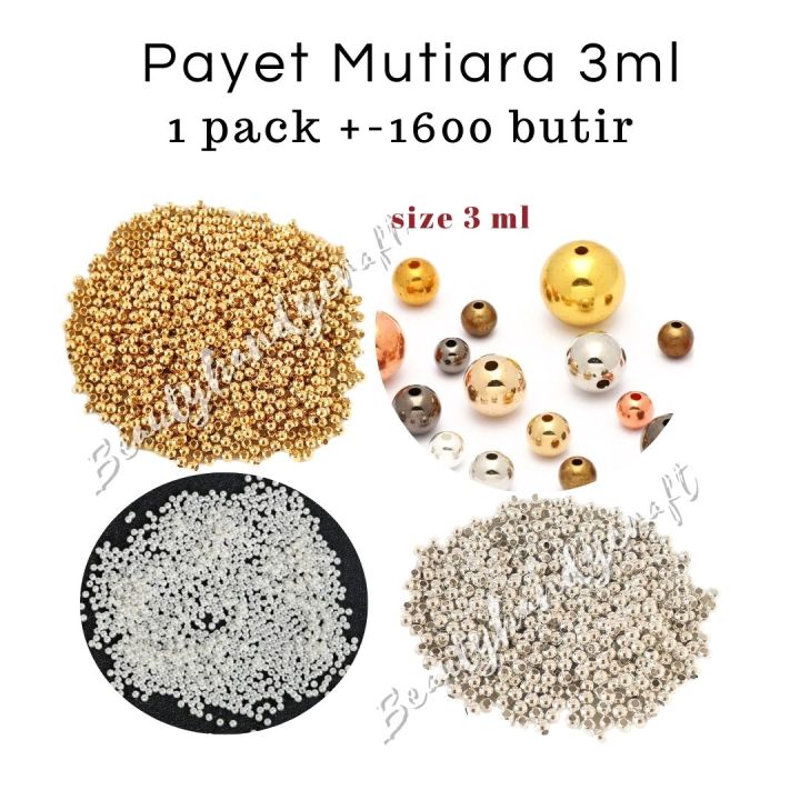 PAYET Mutiara 3mm per bks | Lazada Indonesia