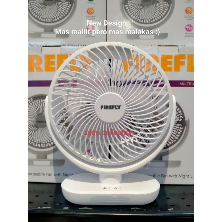 Firefly rechargable fan with light | Lazada PH