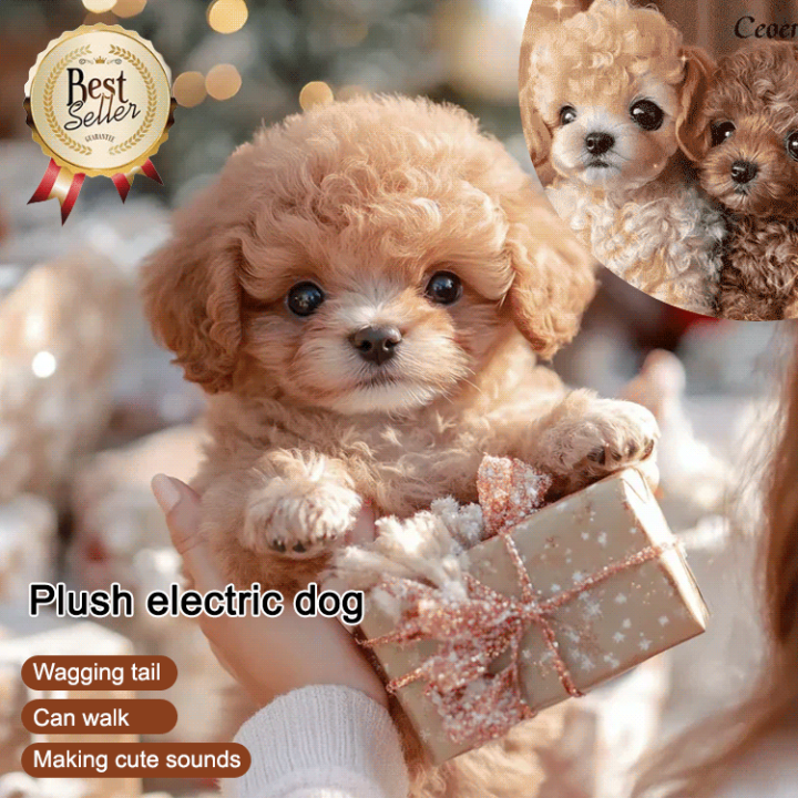 Electronic Pet Remote Control Smart Dog Realistic and Lovely Electric ...