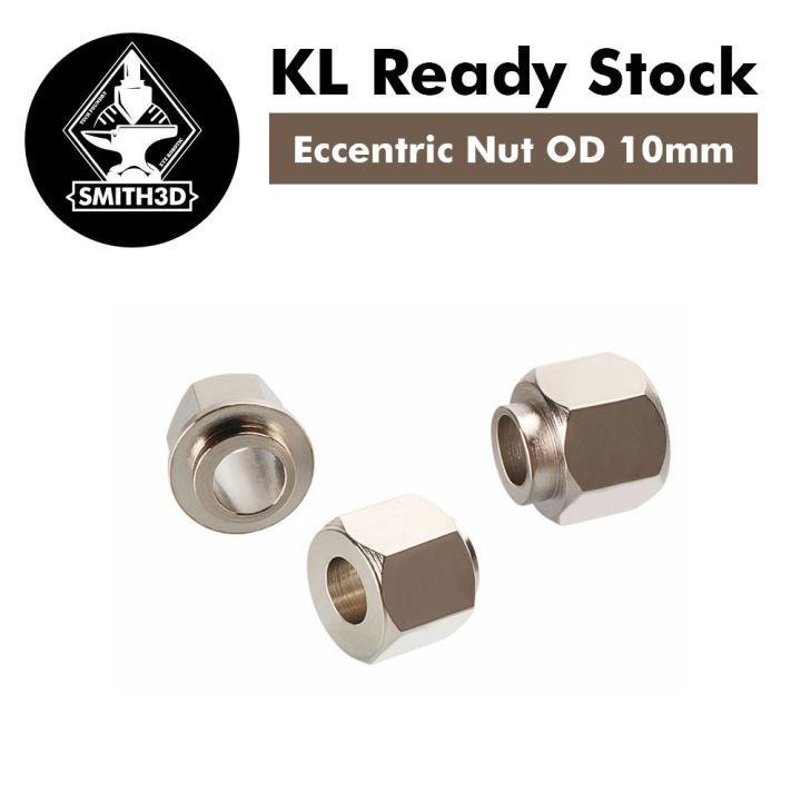 Eccentric Nut OD 10mm Bore 5mm Height 6mm/10mm for 3D Printer | Lazada