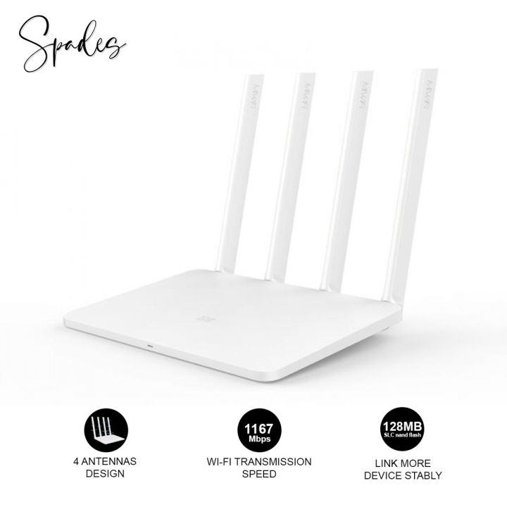 Xiaomi Mi Router 3 AC1200 Wireless Dual Band Gigabit Router | Lazada PH