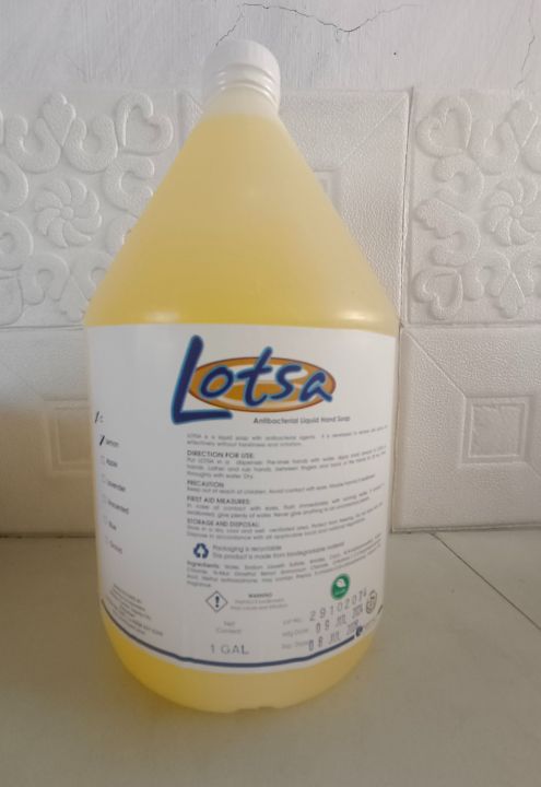 Lotsa C Lemon 1 Gal. Liquid Hand Soap | Lazada PH