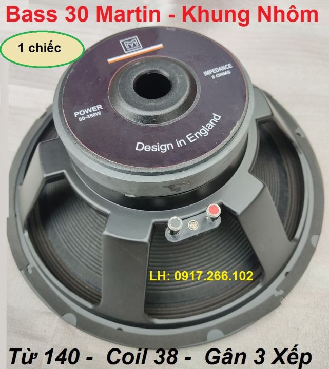CỦ LOA FULL 30 MARTIN KHUNG NHÔM TỪ 140mm - GIÁ 1 CHIẾC - LOA BASS 30 ...