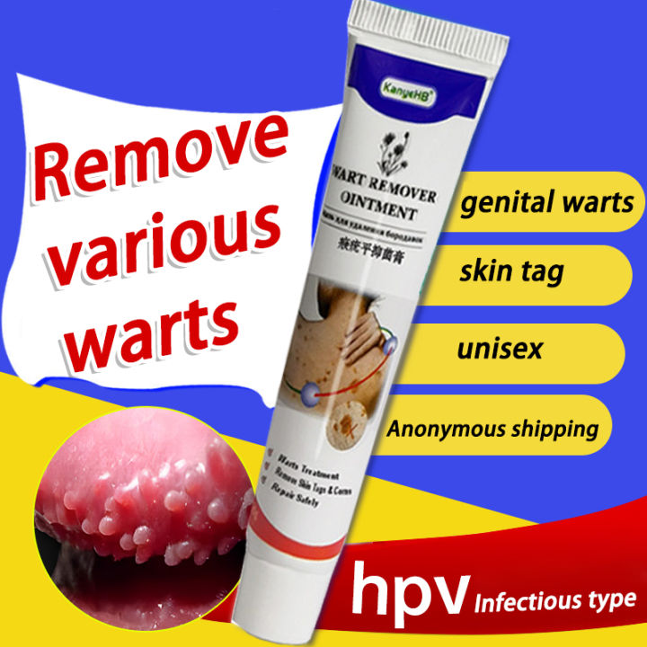 Wart Remover Cream Painless warts removal Genital warts HPV virus infection type Universal for ...
