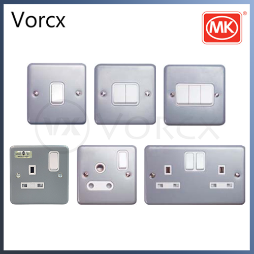 MK Metal Clad Plus Switch Model Socket | Lazada