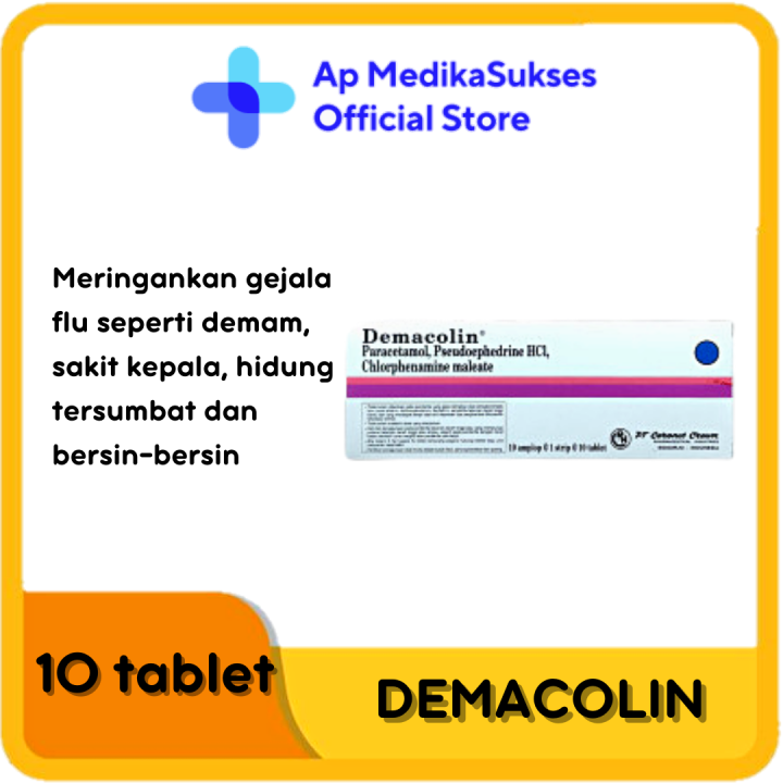Demacolin 10 Tablet | Lazada Indonesia