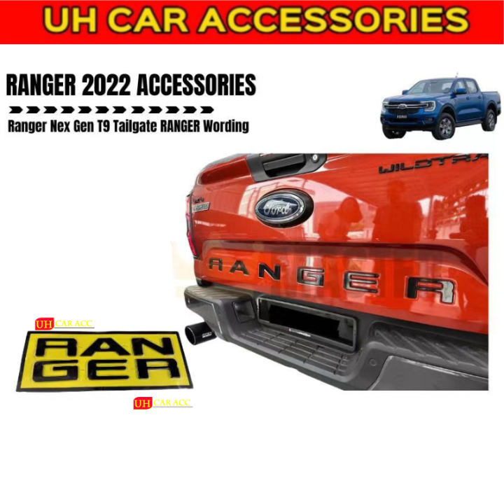 FORD RANGER T9 XL XLT WILDTRAK 2022-2024 REAR TAILGATE TRUNK RANGER ...