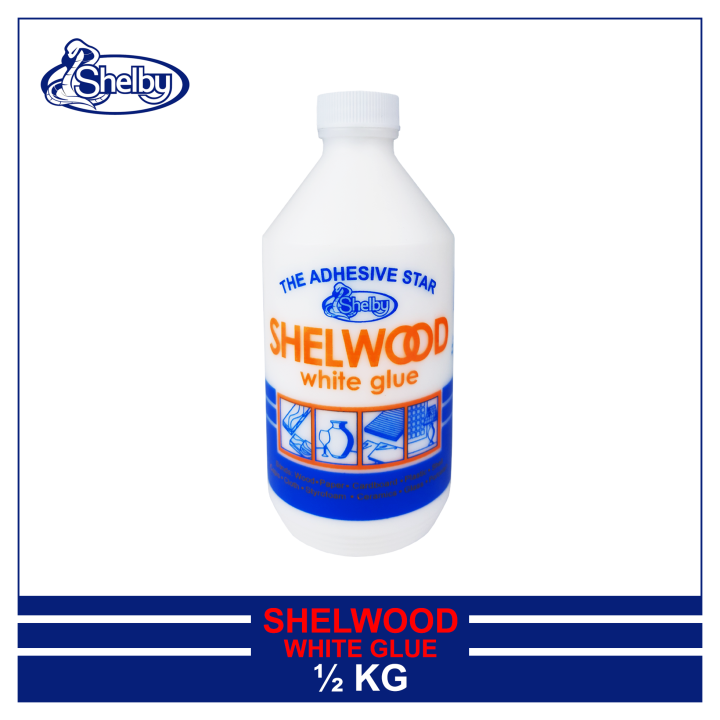 Shelby Shelwood White Glue 500G (1/2KG) Adhesive | Lazada PH