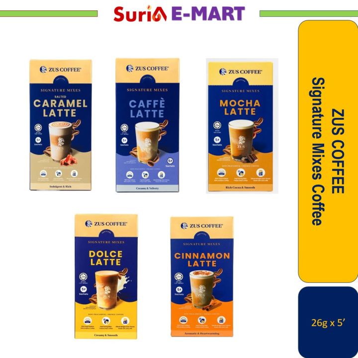 ZUS Coffee Signature Mixes Premium Instant Coffee - Dolce / Caffe ...