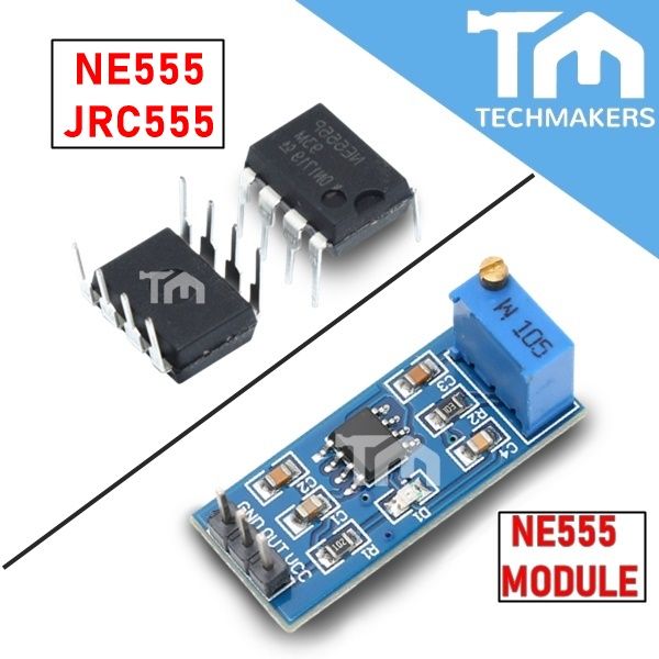 NE555 JRC555 555 High Precision Timer 555 Timers Programming Oscillator IC/Module Frequency ...