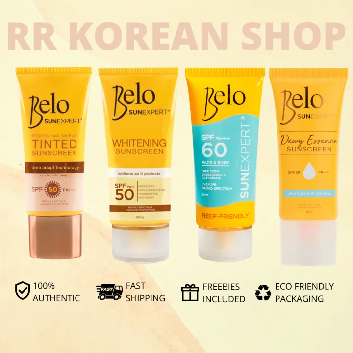 [AUTHENTIC] BELO Sun Expert Sunscreen SPF50/60 50mL | Lazada PH