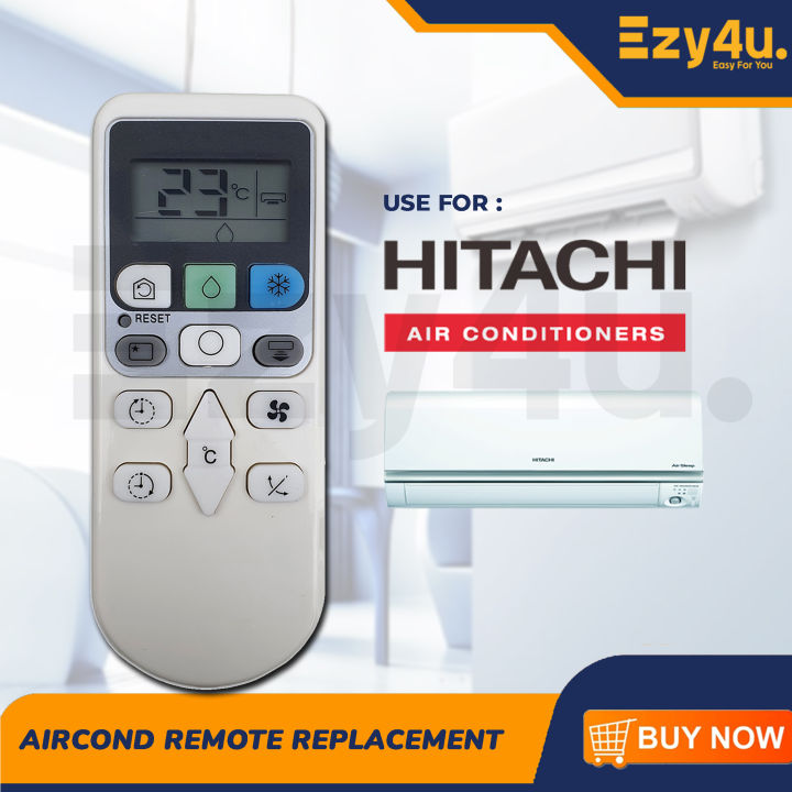 RAR-4B1 Universal HITACHI Air Conditioner Remote Control Aircond | Lazada
