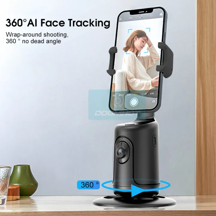 ถ่ายภาพอัจฉริยะ Gimbal Selfie หมุนได้360 องศา โหมดติดตามการจดจำใบหน้า ...