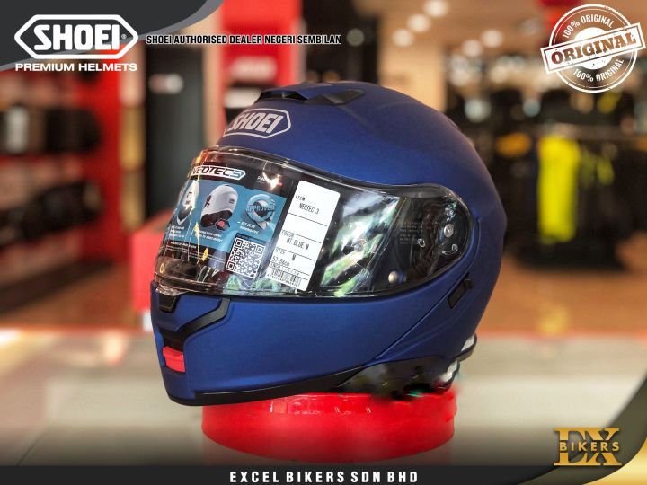 SHOEI HELMET NEOTEC 3 MT.BLUE /NEOTEC /NEO TEC III /MODULAR HELMET ...