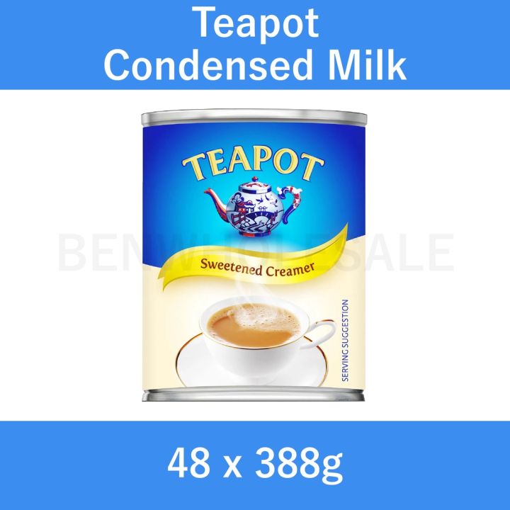 Teapot Condensed Milk (Carton of 48 x 388g) | Lazada Singapore