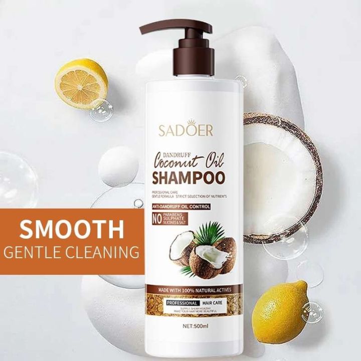 Coconut Oil Shampoo Anti-Dandruff Oil Control Hair Care Shampoo Anti ...