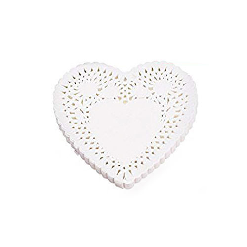 100pcs Heart Shape Paper Doilies | Lazada PH