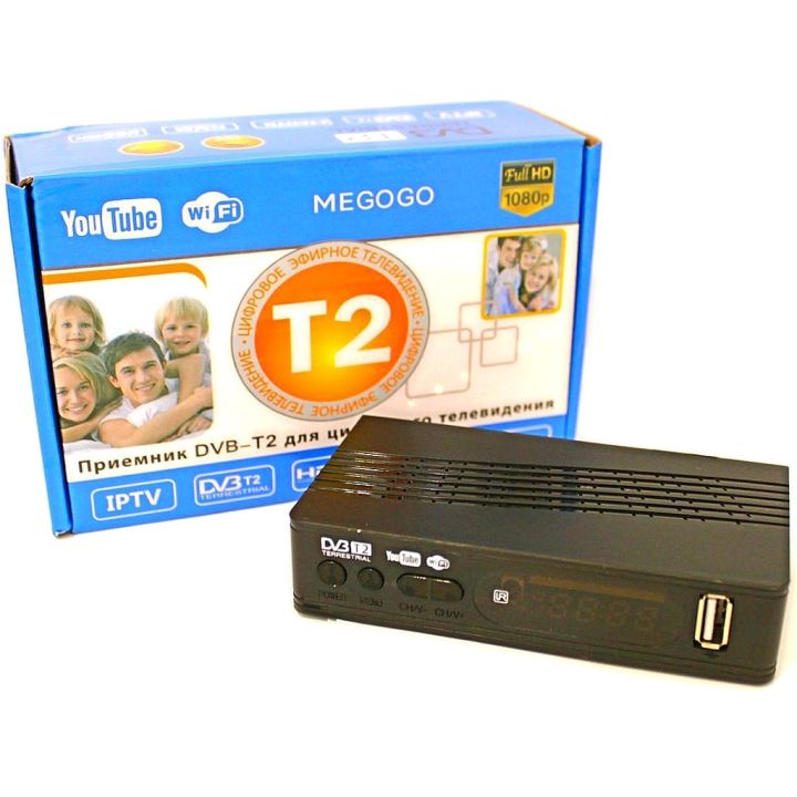 MYTV Megogo STB Digital Decoder T2 | Lazada