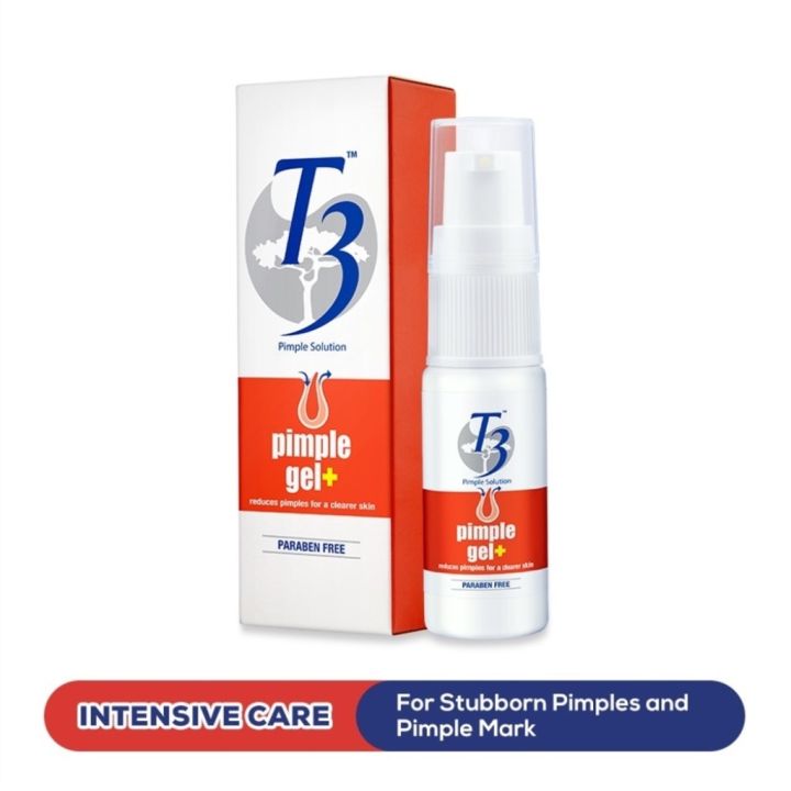⭐READY STOCK⭐ T3 Pimple Gel Plus 15g | Lazada