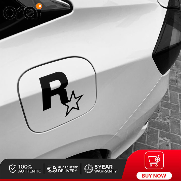 2Pcs Car sticker JDM modified video game peripheral GTA5 flying car R ...