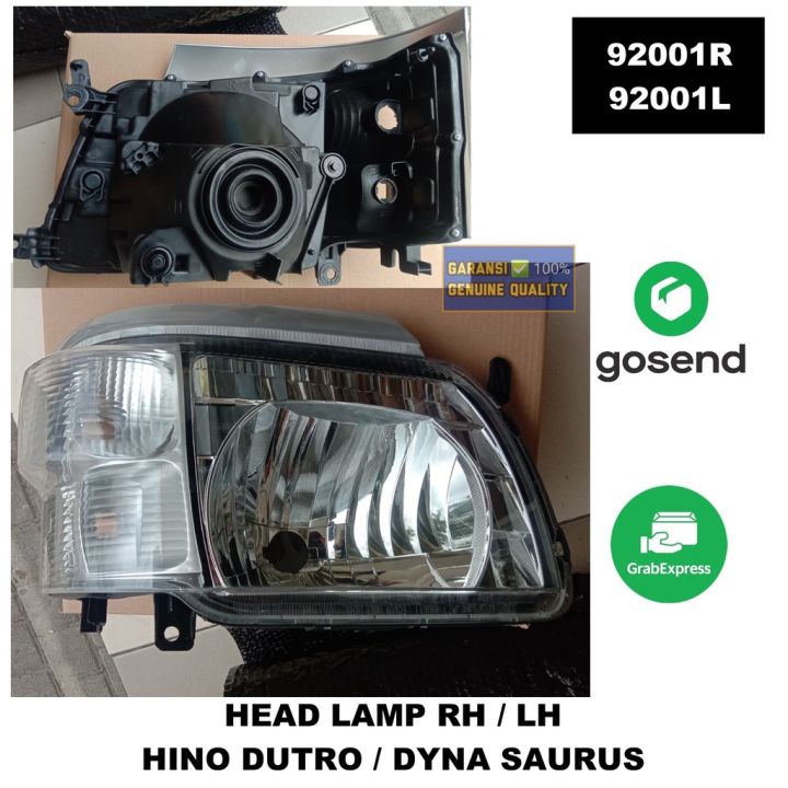 HEAD LAMP / LAMPU DEPAN / LAMPU UTAMA HINO DUTRO / DYNA SAURUS (RH/LH ...