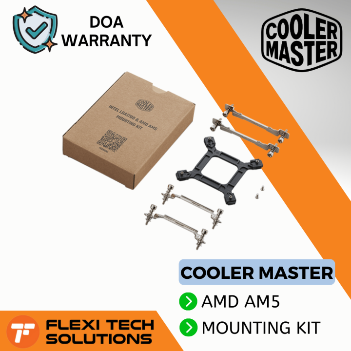 Flexi Tech COOLER MASTER AMD AM5 Mounting Kit (Hyper 212 Series & H410 ...
