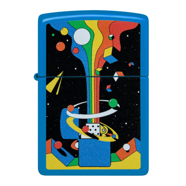46155 Zippo Cosmic Design ของแท้ (Empty Zippo Lighter without Fuel ไฟแช ...