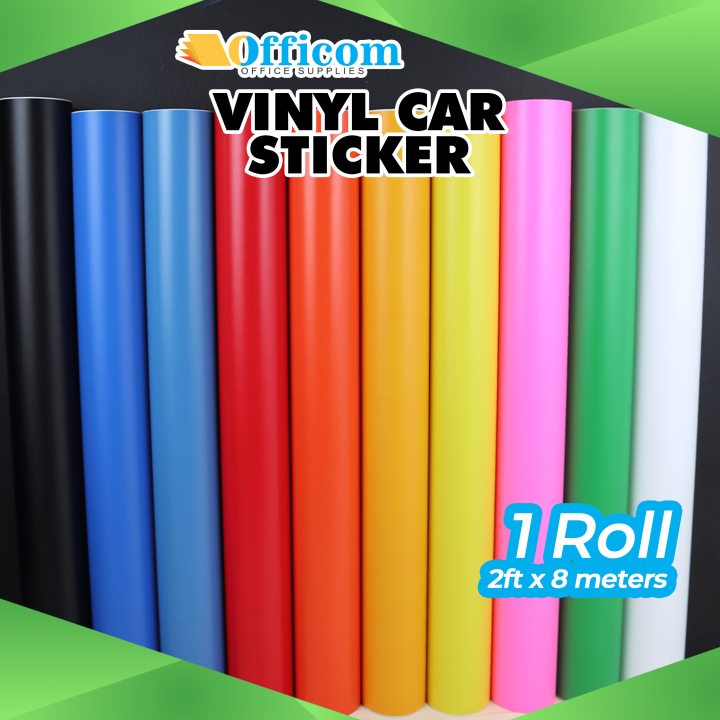 Officom Matte Car Sticker | Vinyl Matte Car Sticker | Waterproof ...