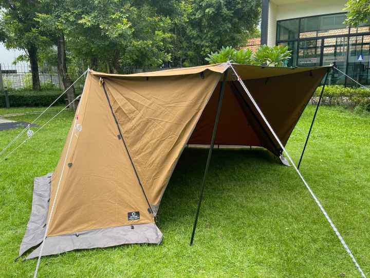 QUICKCAMP QC-PT340 เต็นท์ผ้า TC | Lazada.co.th