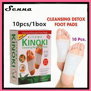 Senna Beauty 10 Pads Kinoki Cleansing Detox Foot Pads-Toxins Remover ...