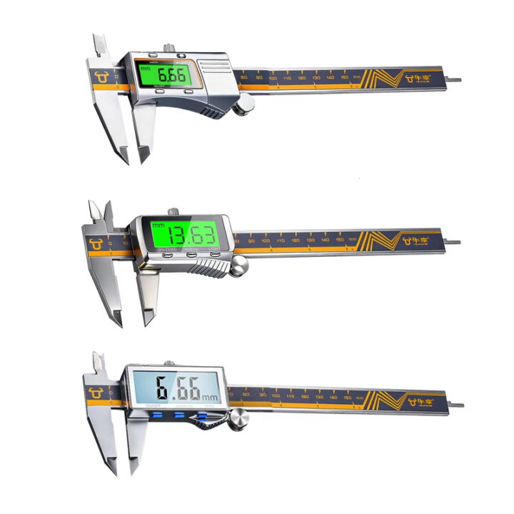 LCD Display 150mm Electronic Digital Caliper Vernier Calipers Gauges ...