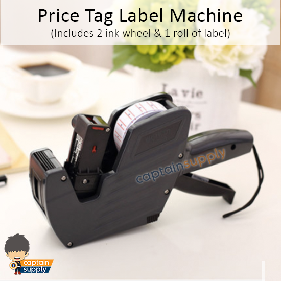 (SG Seller) ★ Price Tag Label Machine ★ Handheld Pricing Labeller ...