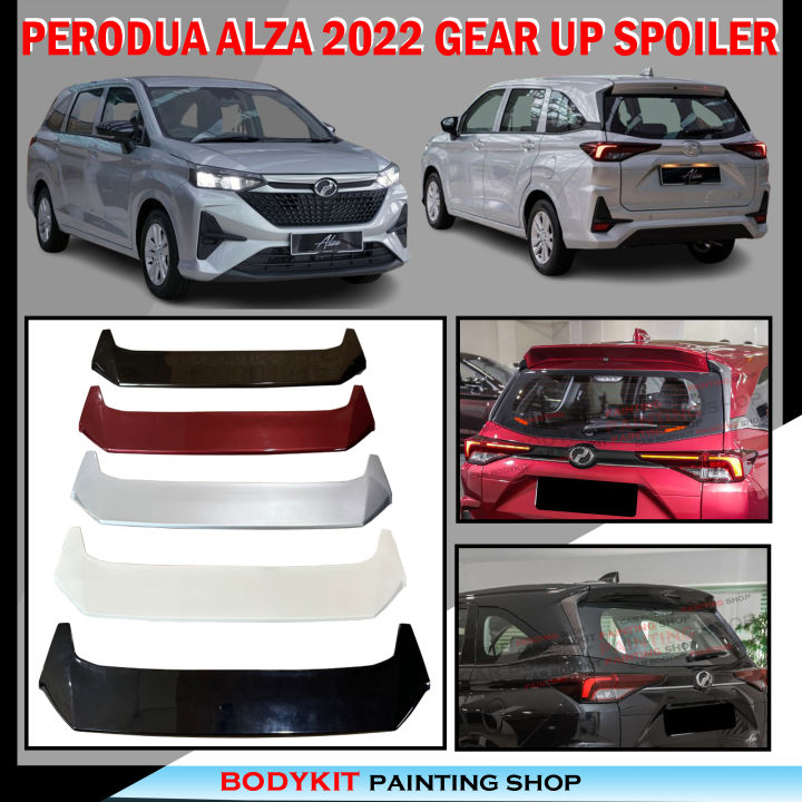 PERODUA ALZA 2022-2023 GEAR UP OEM STYLE SPOILER REAR TRUNK SPOILER ...