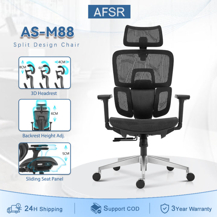 AFSR Ergonomic Boss Chair Adjustable Back High Chair Home Game Office ...