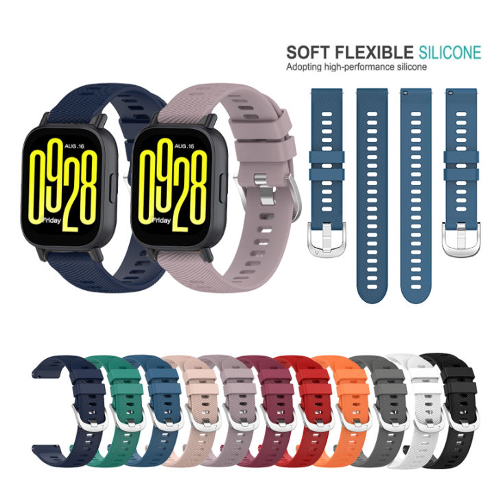 Sports Silicone Strap 22mm Band For Redmi Watch 5 Active | Lazada PH