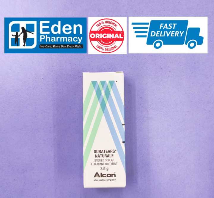 Alcon Duratears Naturale Lubricant Ointment ( 3.5g ) | Lazada