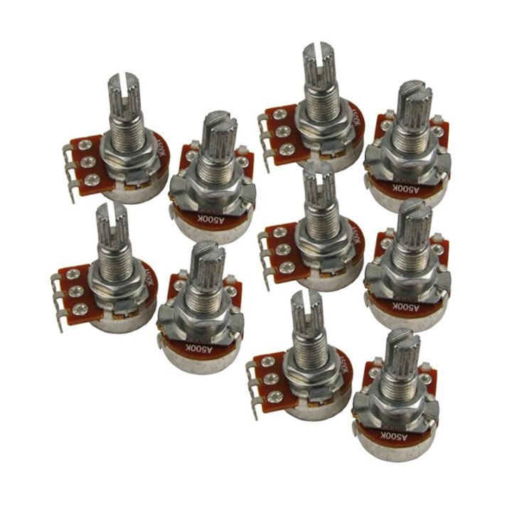 Guitar Small Size Pots Potentiometers For Guitar Bass Parts (Pack Of 10 ...