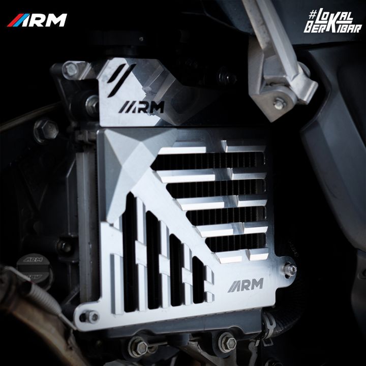 Premium ARM FULL CNC AIR SCOOP RADIATOR COVER | Lazada PH