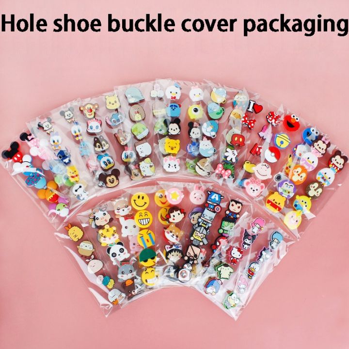 Jibbitz for Crocs Set 10pcs Pack Cartoon Flower Jibbitz Anime Charms ...