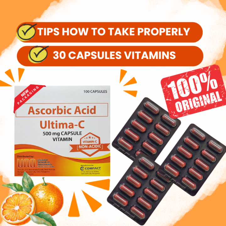 ULTIMA C NEW PACKAGING ( 30 CAPSULES ) UNO ORIGINAL PRODUCTS- PAMPATABA ...