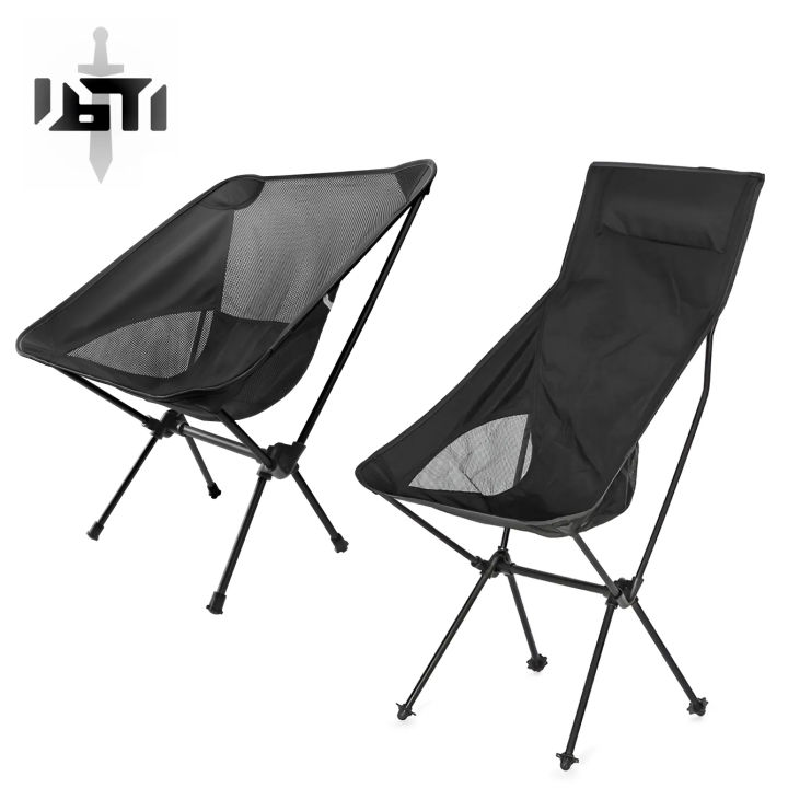 Black Stealth - Folding Compact Field Chair | Lazada Singapore