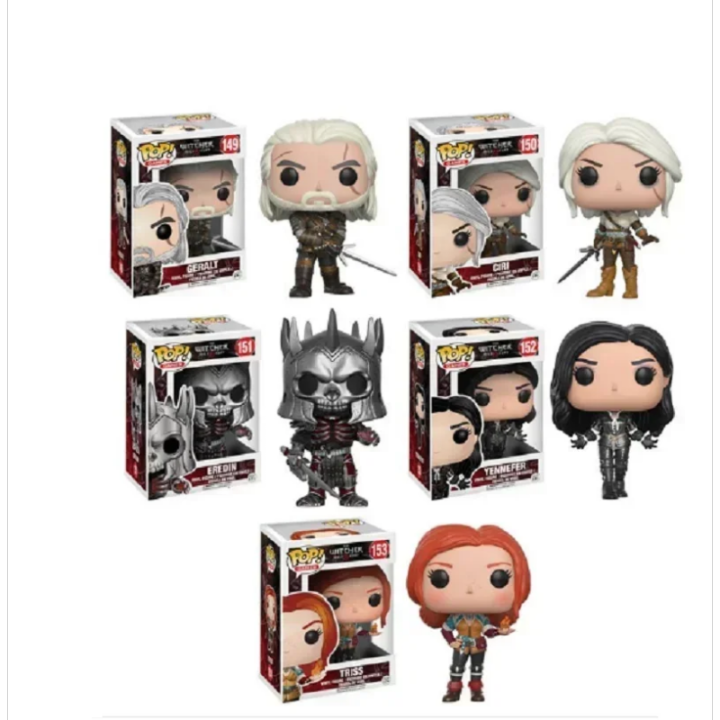 Funko POP The Witchers CIRI 150#& GERALT 149# EREDIN 151# YENNEFER 152 ...