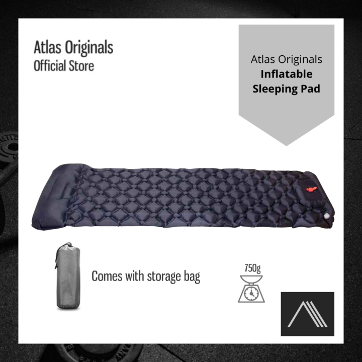 AtlasOriginals Inflatable Sleeping Pad [Built-in Pump] | Lazada
