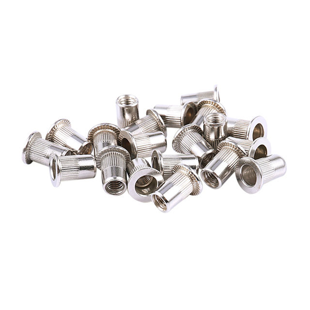 yingke 20 Pcs 304 Stainless Steel Rivet Nut Rivnut Insert Nutsert ...