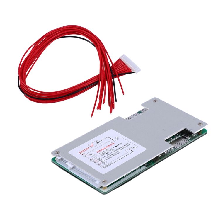 20S 60V 45A LiFePo4 Battery Protection Board BMS PCB with Balance for ...