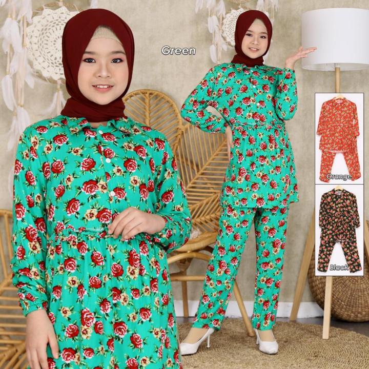 SETELAN TERLARIS TYE DYE RAYON PREMIUM||SETELAN LENGAN PANJANG ANAK ...