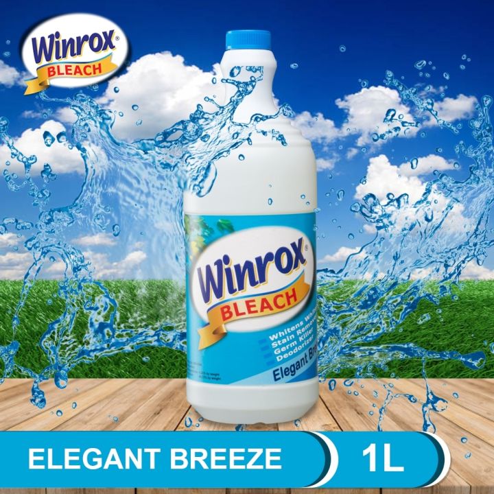Winrox Bleach Elegant Breeze Laundry Bleaching Liquid 1L | Lazada PH