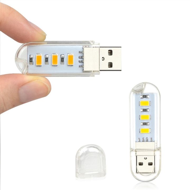 USB led light for room night light table lamp study portable desk lamp ...