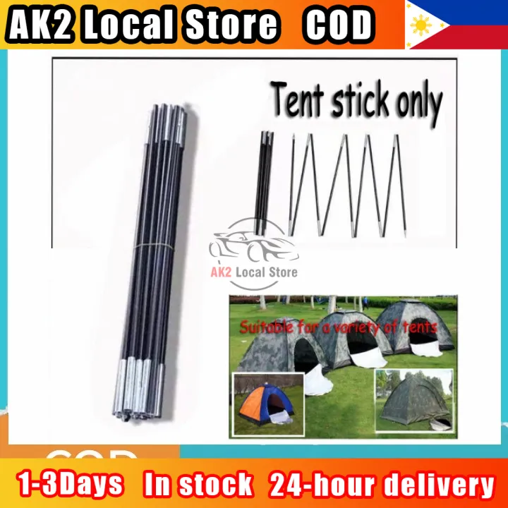 Original + 24 hours delivery 1Pair Tent Stick Outdoor Camping Stick ...