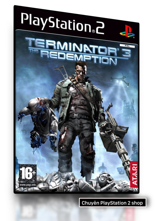 Đĩa game Terminator 3: The Redemption (Bắn súng góc nhìn thứ 3, hành ...